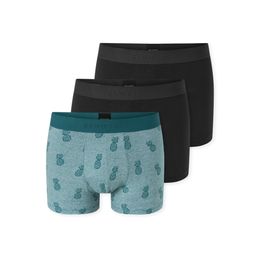 Boxer Schiesser "95/5 Multipacks", Damen, Gr. 6, 925, sonstiges, Single Jersey, Obermaterial: 95% Baumwolle, 5% Elasthan, k&ouml;rpernah, Unterhosen, ohne Eingriff, softer Logo-Webgummibund