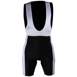Fahrradhose Roleff "Bike Tr&auml;gerhose RO" Gr. S, schwarz-wei&szlig; (wei&szlig;, schwarz), Hosen, S, N-Gr, Obermaterial: 100% Polyester. Innenfutter: 100% Polyester, Fahrradhose, mit Tr&auml;ger-Oberteil und Sitzpolster