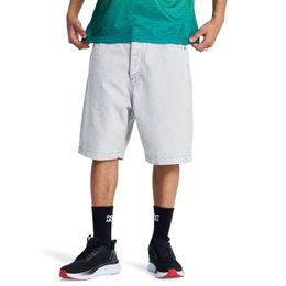 Jeansbermudas DC Shoes "Baggy", Herren, Gr. 32(M), grau, Obermaterial: 75% Walkfrottier, 25% Walkfrottier;, Jeans
