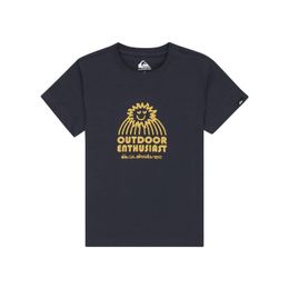 T-Shirt Quiksilver "Ev Spot On", Jungen, Gr. 3(91-100cm), india ink, Obermaterial: 100% Walkfrottier;, Shirts T-Shirt