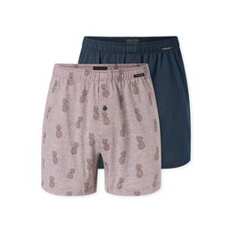 Weiter Boxer Schiesser "Boxershorts Multipacks", Herren, Gr. 9, 926, sonstiges, Single Jersey, Obermaterial: 100% Baumwolle, weit, Unterhosen, ideal als Geschenk, mit Eingriff