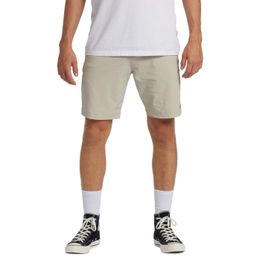 2-in-1-Shorts Billabong "Crossfire Mid", Herren, Gr. 30S, grau, Obermaterial:64% Microfaser, 22% Walkfrottier, 8% Elasthan, 6% Polyamid;, Hosen