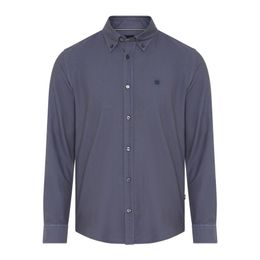 Businesshemd BOSS "ROAN", Herren, Gr. M, N-Gr, open blau466, Web, Obermaterial: 100% Baumwolle, unifarben, slim fit h&uuml;ftbedeckend, 1-Knopf-Manschette mit Schlitz, Hemden, Langarm, Button-Down-Kragen, slim fit