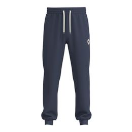 Jogginghose Converse "CHUCK PATCH JOGGER", Herren, Gr. M, N-Gr, blau (navy), Obermaterial: 80% Baumwolle, 20% Polyester, Hosen Jogginghose, sportlicher Stil, pflegeleicht, bequeme Passform