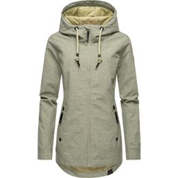 Outdoorjacke Ragwear "&Uuml;bergangsjacke Zuzka", Damen, Gr. 5XL, gr&uuml;n (olive24), Obermaterial: 100% Polyester PES. Obermaterial: Futter: 100% Polyester PES., Jacken Outdoorjacke