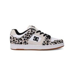 Sneaker DC Shoes "Manteca 4 LX", Damen, Gr. 5(36), leopard print, Obermaterial:Obermaterial: Leder (Kuh) / Futter: Textil / Au&szlig;ensohle: Gummi;, Schuhe Sneaker