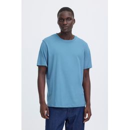 T-Shirt Blend "BHEMMET TEE", Herren, Gr. M, copen blau, Single Jersey, Obermaterial: 100% Baumwolle, unifarben, regular fit normal, Rundhals, Shirts T-Shirt, Baumwolle, regular fit