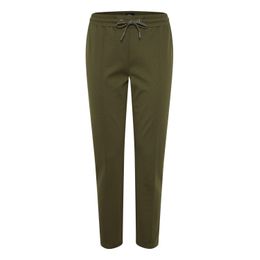 Stoffhose oxmo "Stoffhose OXHellas", Damen, Gr. XXL, N-Gr, gr&uuml;n (ivy gr&uuml;n), Obermaterial: 73% Polyester PES. 23% Viskose CV. 4% Elasthan EL., unifarben, regular fit kn&ouml;chelfrei, Hosen Stoffhose