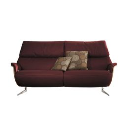 himolla Ledersofa rot Ma&szlig;e (cm): B: 217 H: 106 T: 92.0 Sofas > Sofas nach Material > Ledersofas &raquo; Sofa DE