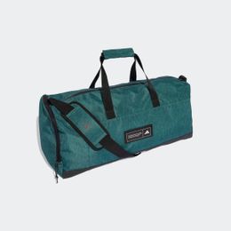 Sporttasche adidas Performance "4ATHLTS DUFFELBAG M", Damen, wei&szlig; (preloved teal, aurora ivy, sanftes wei&szlig;), Polyester, Taschen Sporttasche