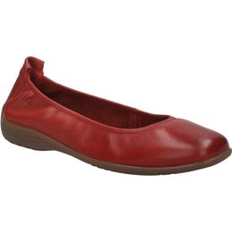 Ballerina Josef Seibel "Fenja 01, hibiscus", Damen, Gr. 41, braun (hibiscus), Obermaterial: 100% Rindsleder Leather cow., Schuhe Ballerina