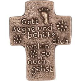 Taufkreuz aus Bronze (1 St&uuml;ck)