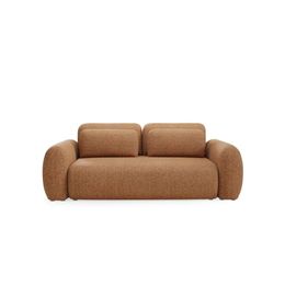 Schlafsofa mit Stauraum Falco kupfer Ma&szlig;e (cm): B: 266 H: 95 Sofas > Sofas nach Material > Stoffsofas &raquo; Sofa DE