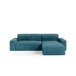 Ecksofa mit Schlaffunktion Coco t&uuml;rkis/petrol Ma&szlig;e (cm): B: 300 H: 70 Sofas > Sofas nach Material > Stoffsofas &raquo; Sofa DE