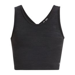 Crop-Top Roxy "Good Keepsake", Damen, Gr. XL, grau (phantom), Obermaterial: 97% Microfaser, 3% Elasthan;, Tops Crop-Top