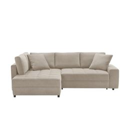 bobb Ecksofa mit pflegeleichtem Bezug Arissa de Luxe braun Ma&szlig;e (cm): B: 268 H: 91 T: 215.0 Sofas > Sofas nach Material > Stoffsofas &raquo; Sofa DE