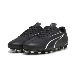 Fu&szlig;ballschuh Puma "VITORIA FG/AG", Herren, Gr. 44, schwarz-wei&szlig; (Puma schwarz, Puma wei&szlig;), Synthetik, Schuhe Fu&szlig;ballschuh, f&uuml;r Rasen- und Kunstrasenpl&auml;tze