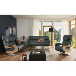 himolla Ledersofa blau Ma&szlig;e (cm): B: 187 H: 106 T: 92.0 Sofas > Sofas nach Material > Ledersofas &raquo; Sofa DE