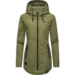 Outdoorjacke Ragwear "&Uuml;bergangsjacke Zuzka", Damen, Gr. 4XL, gr&uuml;n (olive024), Obermaterial: 100% Polyester PES. Obermaterial: Futter: 100% Polyester PES., Jacken Outdoorjacke