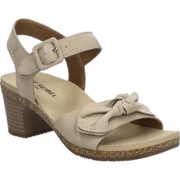 Sandale Josef Seibel "Grace 11, beige", Damen, Gr. 40, beige, Obermaterial: 100% Rindsleder Leather cow., Schuhe Sandale