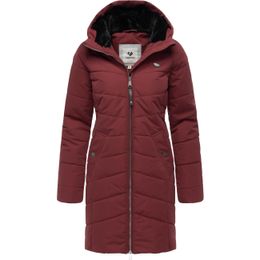 Wintermantel Ragwear "Wintermantel Noita YOUMODO", Damen, Gr. L, rot (wine rot), Obermaterial: 100% Polyester PES. Obermaterial: Futter: 100% Polyester PES. 100% Polyester PES., M&auml;ntel Wintermantel