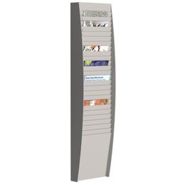 PAPERFLOW Sortiertafel DIN A4 25-Fach grau