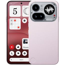NOTHING Smartphone "Phone (4a) Pro", Energieeffizienz: A, pink, 256 GB, Mobiltelefone, Smartphone