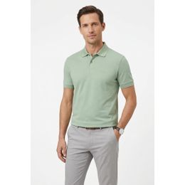Poloshirt BOSS Green "Pio 2", Herren, Gr. S, open gr&uuml;n357, Jersey, Obermaterial: 100% Baumwolle, unifarben, regular fit normal, Rippstrickb&uuml;ndchen, Shirts Poloshirt