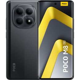 Xiaomi Smartphone "POCO M8 5G", Energieeffizienz: B, schwarz, 512 GB, Mobiltelefone, Smartphone