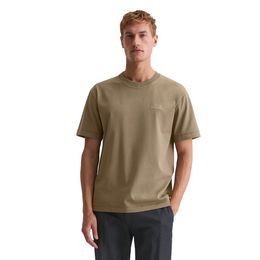 Marc O'Polo T-Shirt MARC O'POLO, Herren, Gr. XXL, pavestone, Jersey, Obermaterial: 100% Baumwolle, relaxed fit, Rundhals, Shirts T-Shirt, relaxed aus schwerem Bio-Baumwoll-Jersey
