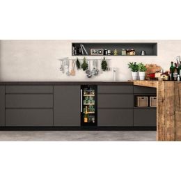 Neff Weink&uuml;hlschrank "KU9202HF0", Energieeffizienz: F, schwarz, B:29,8cm H:81,8cm T:56,7cm, Weink&uuml;hlschr&auml;nke, Eine Temperatur Zone (5C-20C) zur optimalen Lagerung, Weink&uuml;hlschrank
