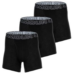 Under Armour UA PERFORMANCE COTTON - SOLID 6 IN 3PK Herren Boxershort