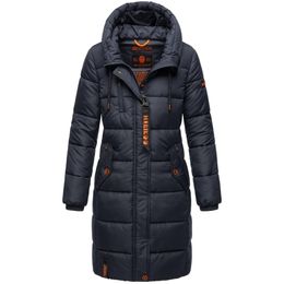 Winterjacke Marikoo "Marikoo Yuikoo Damen Winterjacke B941", Damen, Gr. L, blau (navy), Obermaterial: 100% Polyester PES., Jacken Winterjacke