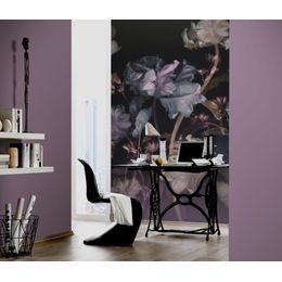 Fototapete FASHION FOR WALLS "Vanda", lila (violett), B:1,5m L:2,7m, Tapeten, Fototapete, Phthalate frei