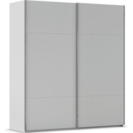 Schwebet&uuml;renschrank Rauch "Kleiderschrank Schrank Garderobe Schlafzimmerschrank CONTIDO", grau (seidengrau), B:201cm H:223cm T:68cm, Holzwerkstoff, Schr&auml;nke, Schwebet&uuml;renschrank, aus hochwertigem Material in 6 Breiten 2 Griff-Farben MADE IN GERMANY