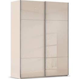 Schwebet&uuml;renschrank Rauch "Kleiderschrank Schrank Garderobe Schlafzimmerschrank CONTIDO", beige (beige, glas beige (champagner)), B:162cm H:223cm T:68cm, Holzwerkstoff, Schr&auml;nke, Schwebet&uuml;renschrank, aus hochwertigem Material in 6 Breiten 2 Griff-Farben MADE IN GERMANY