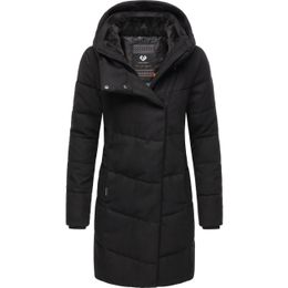Wintermantel Ragwear "Wintermantel Pavla Coat", Damen, Gr. S, schwarz, Obermaterial: 100% Polyester PES. Obermaterial: Futter: 100% Polyester PES. 100% Polyester PES., M&auml;ntel Wintermantel