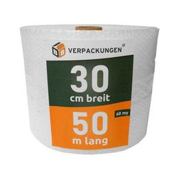 Luftpolsterfolie 0,3 x 50 m (0,9306 &euro; pro 1 m&sup2;)