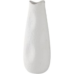 Dekovase AM Design "Tischvase aus Keramik", wei&szlig;, H:34cm &Oslash;:13cm, Keramik, Vasen, Dekovase, Keramikvase, Dekoobjekt, Blumenvase