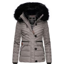 Winterjacke Navahoo "Winterjacke Wisteriaa", Damen, Gr. S, grau, Obermaterial: 100% Polyester PES. Obermaterial: Futter: 100% Polyester PES. 100% Polyester PES., Jacken Winterjacke