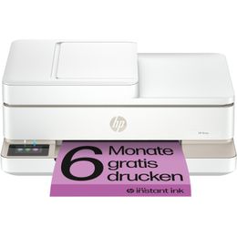HP Multifunktionsdrucker "Envy 6520e", wei&szlig;, B:43,3cm H:17,1cm T:36,1cm, Drucker, Mit HP Instant Ink 6 Probemonate gratis drucken, Multifunktionsdrucker