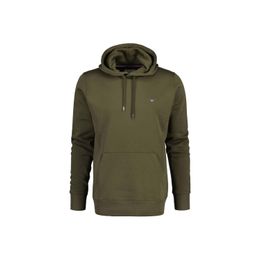 Sweatshirt Gant "Sweatshirt REGULAR SHIELD HOODIE", Damen, Gr. XL, gr&uuml;n, Obermaterial: 78% Baumwolle CO. 22% Polyester PES., Sweatshirts Sweatshirt