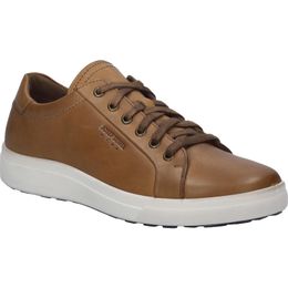Sneaker Josef Seibel "Maddox 05, cognac", Herren, Gr. 42, braun (cognac), Obermaterial: 100% Rindsleder Leather cow., Schuhe Sneaker