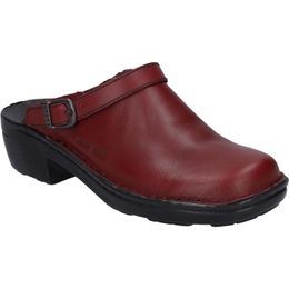 Clog Josef Seibel "Betsy, hibiscus", Damen, Gr. 42, braun (hibiscus), Obermaterial: 100% Rindsleder Leather cow., Schuhe Clog
