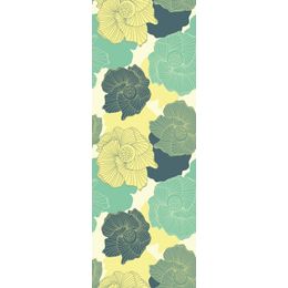 Vinyltapete queence "Matt", bunt, B:0,9m L:2,5m, Vinyl, Tapeten, Vinyltapete, 90x250cm, selbstklebend, kinderleichte Anbringung,, Sticker