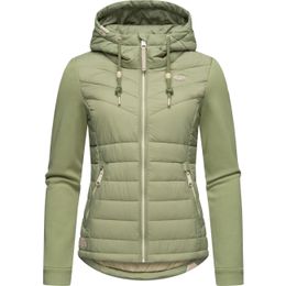 Outdoorjacke Ragwear "Outdoorjacke Lucinda", Damen, Gr. 3XL, gr&uuml;n (light olive2024), Obermaterial: 100% Polyester PES. Obermaterial: 100% Baumwolle CO. Futter: 100% Polyester PES. 100% Polyester PES., Jacken Outdoorjacke