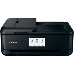 Canon Multifunktionsdrucker "PIXMA TS9550a", schwarz, B:37,4cm H:20,8cm T:35,5cm, Drucker, Multifunktionsdrucker