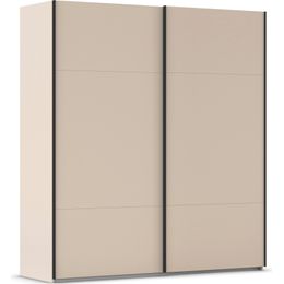 Schwebet&uuml;renschrank Rauch "Kleiderschrank Schrank Garderobe Schlafzimmerschrank CONTIDO", beige (beige (champagner)), B:201cm H:223cm T:68cm, Holzwerkstoff, Schr&auml;nke, Schwebet&uuml;renschrank, aus hochwertigem Material in 6 Breiten 2 Griff-Farben MADE IN GERMANY