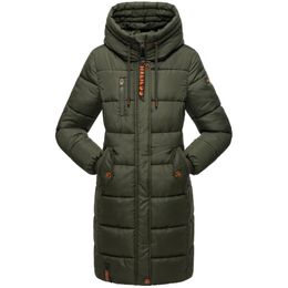 Winterjacke Marikoo "Marikoo Yuikoo Damen Winterjacke B941", Damen, Gr. L, gr&uuml;n (schwarz olive), Obermaterial: 100% Polyester PES., Jacken Winterjacke