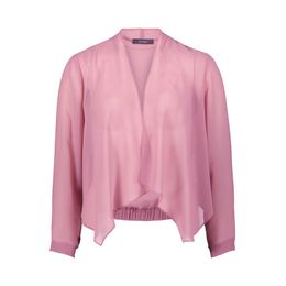 Blusenjacke Vera Mont "Blusenjacke ohne Verschluss", Damen, Gr. 38, rosa (desert rose), Obermaterial: 100% Polyester PES., Jacken Blusenjacke